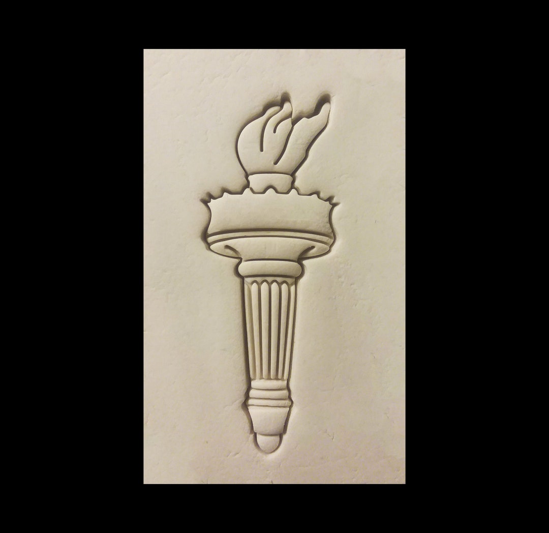 3D Printed Statue of Liberty Torch Cookie Cutter Patriotic 4th of July ...