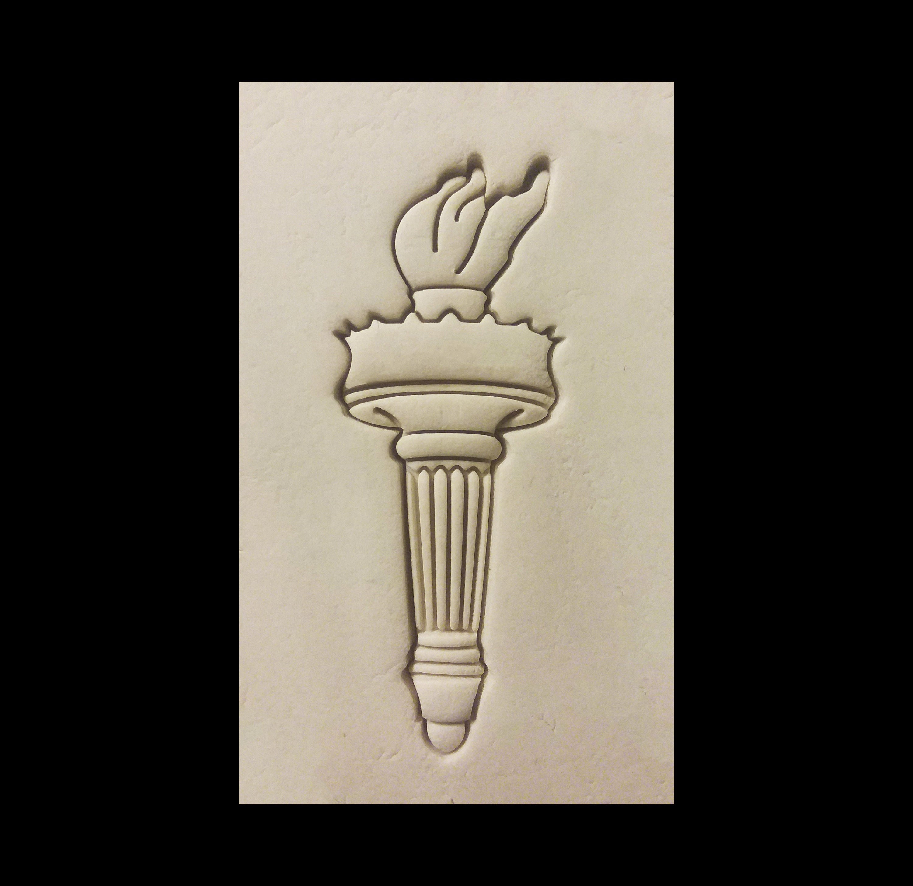 Statue Of Liberty Torch Drawing
