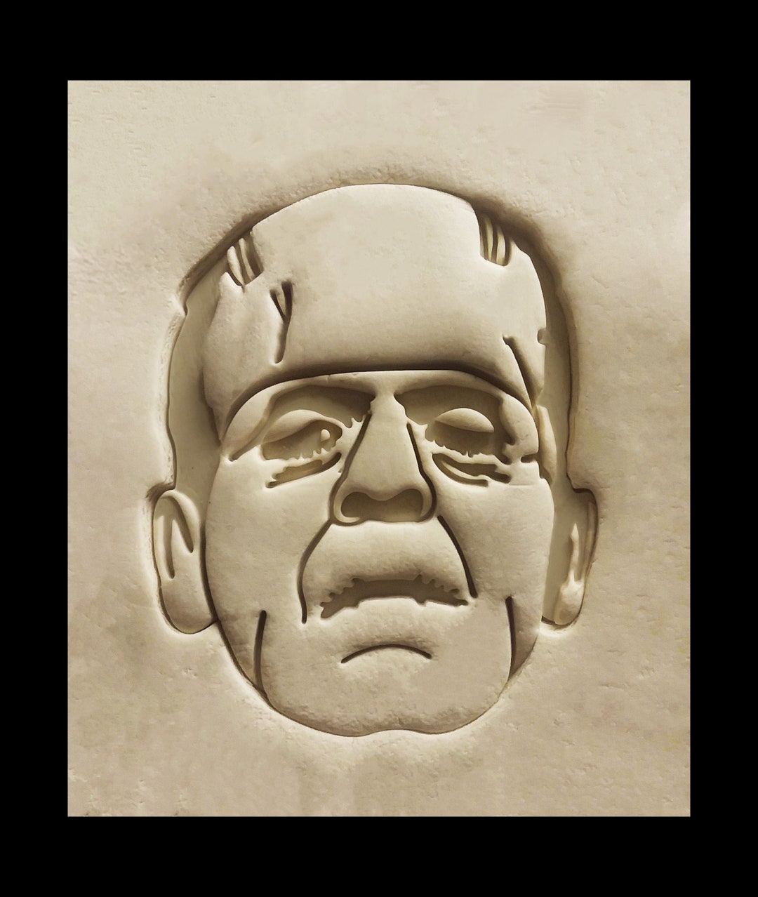 Frankenstein 3D Printed Halloween Cookie Cutter Halloween Party - Etsy