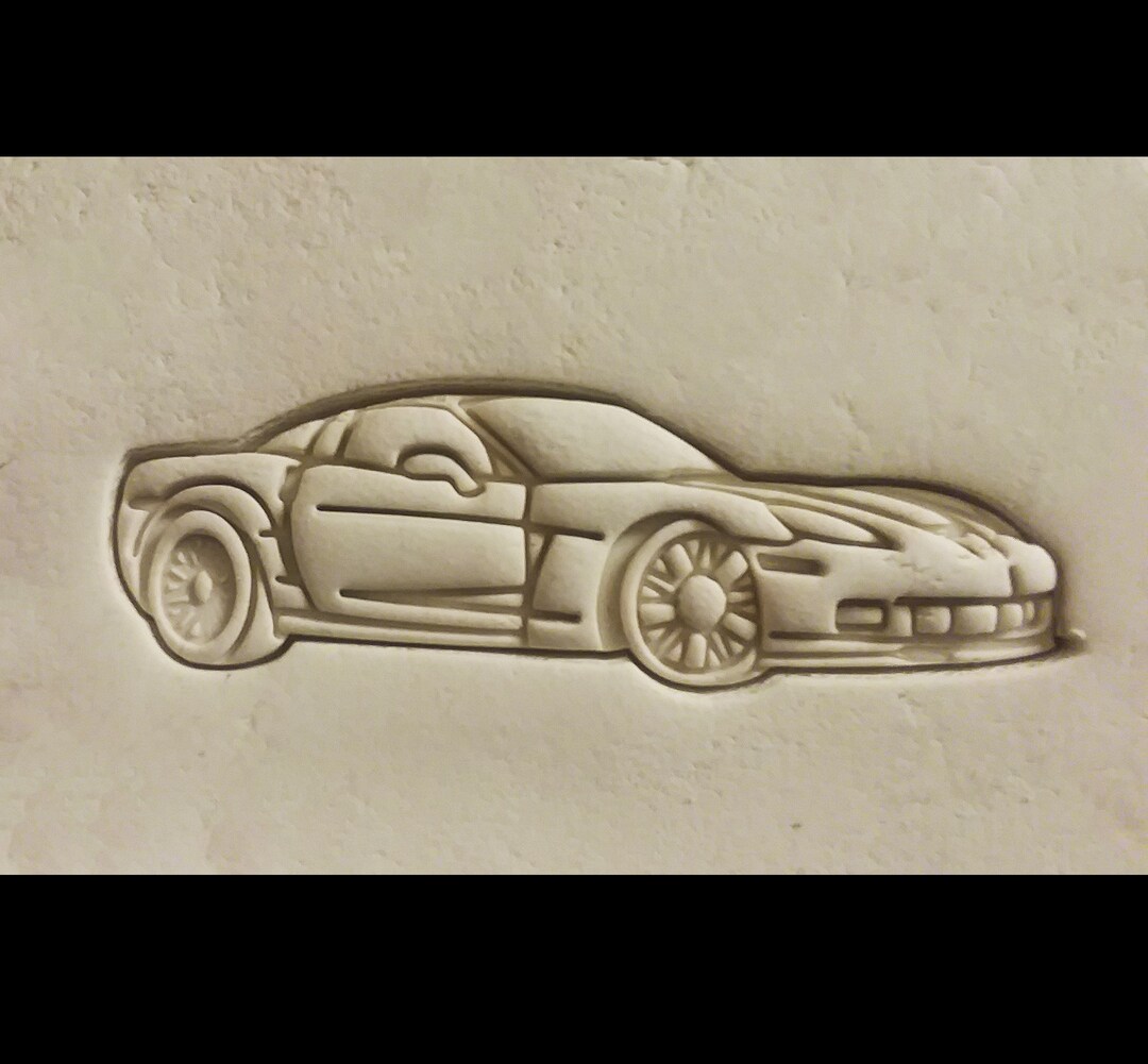 Corvette C6 Car Cookie Cutter 3D Printed - Etsy