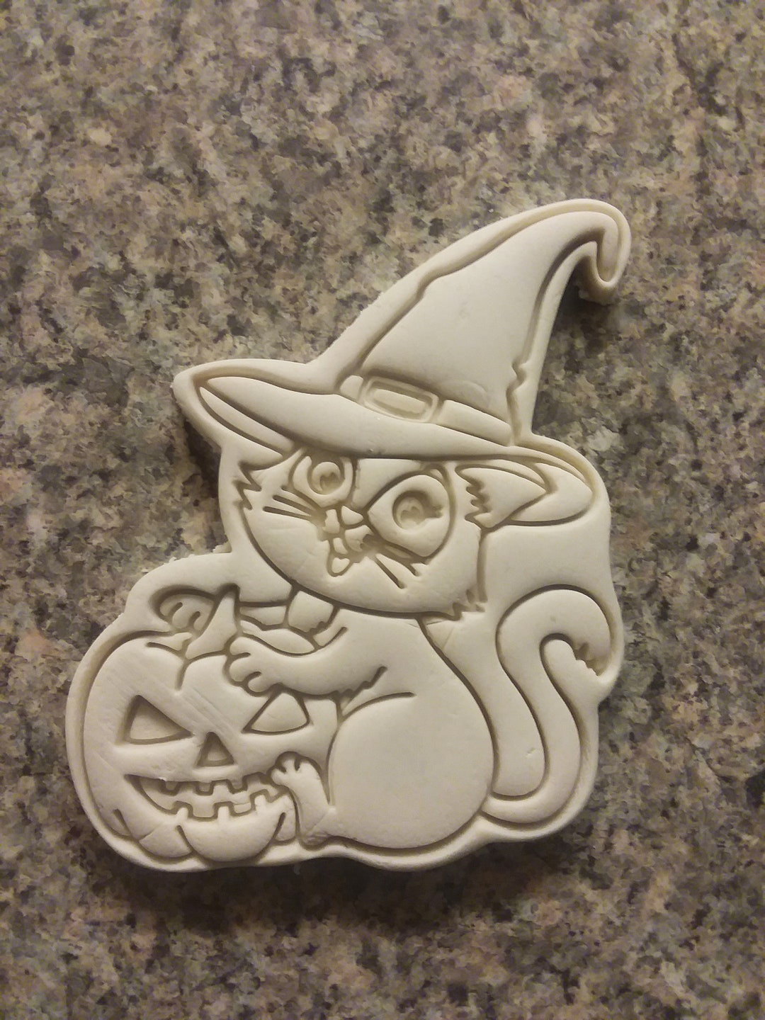 Black Cat Jack O Lantern 3D Printed Halloween Cookie Cutter - Etsy