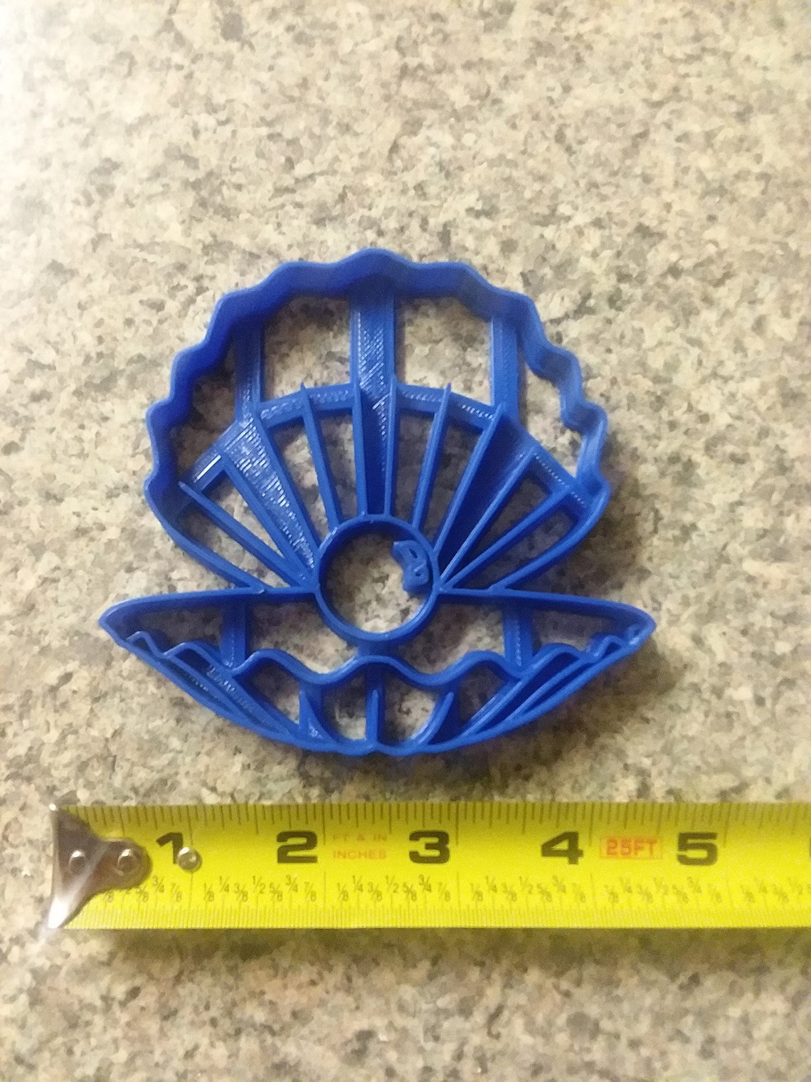 Pearl in Shell Sea Shell Cookie Cutter 3d Printed Sea | Etsy