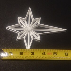 North Star 3D Printed Christmas Cookie Cutter Holiday Happy New Years ...