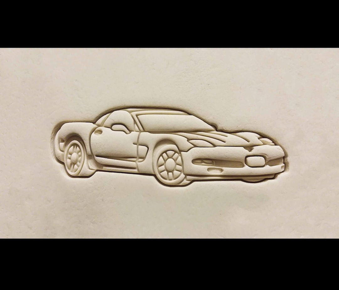 Corvette C5 Car Cookie Cutter 3D Printed - Etsy