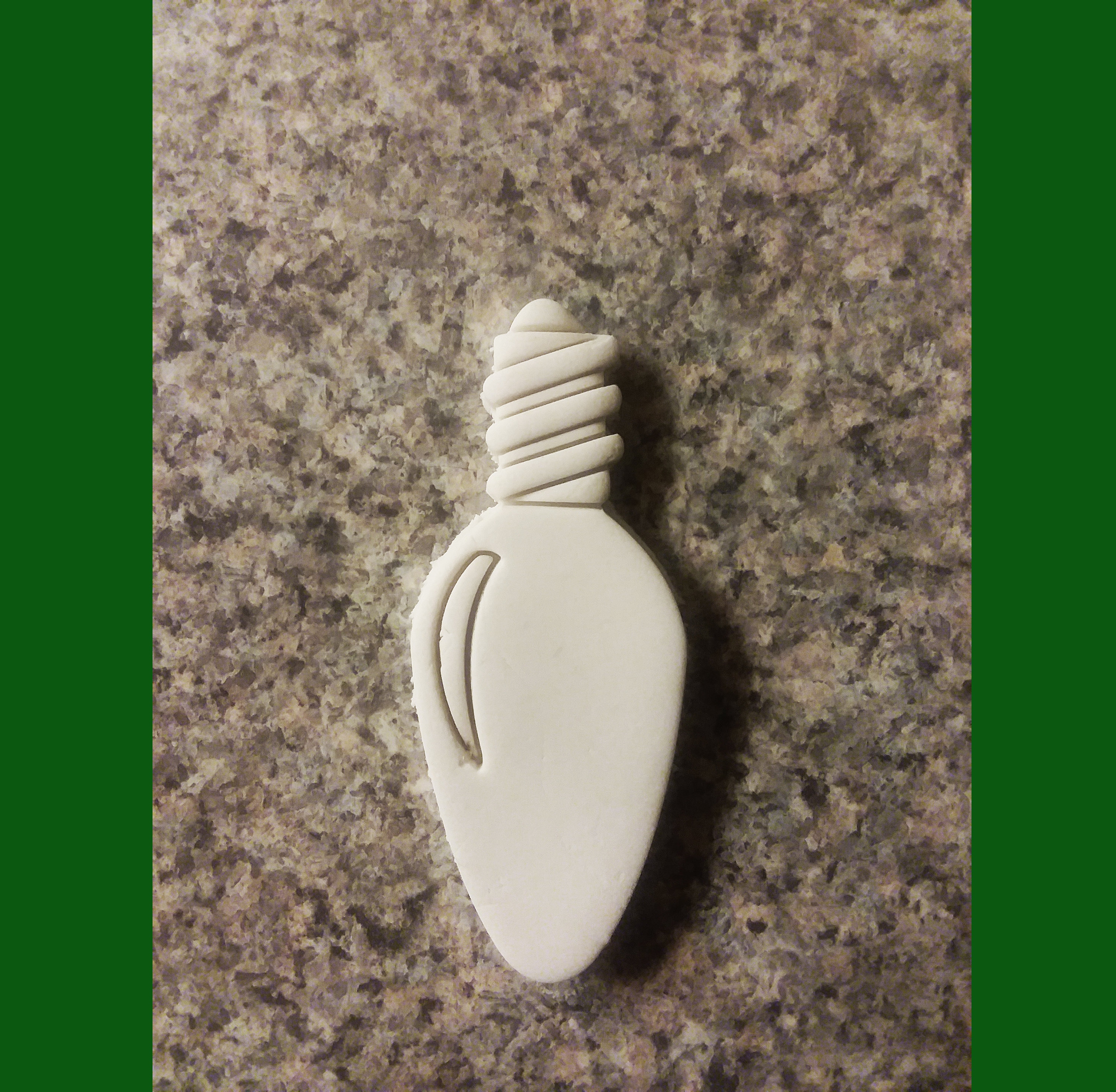 Christmas Light Bulb 3D Printed Christmas Cookie Cutter | Etsy