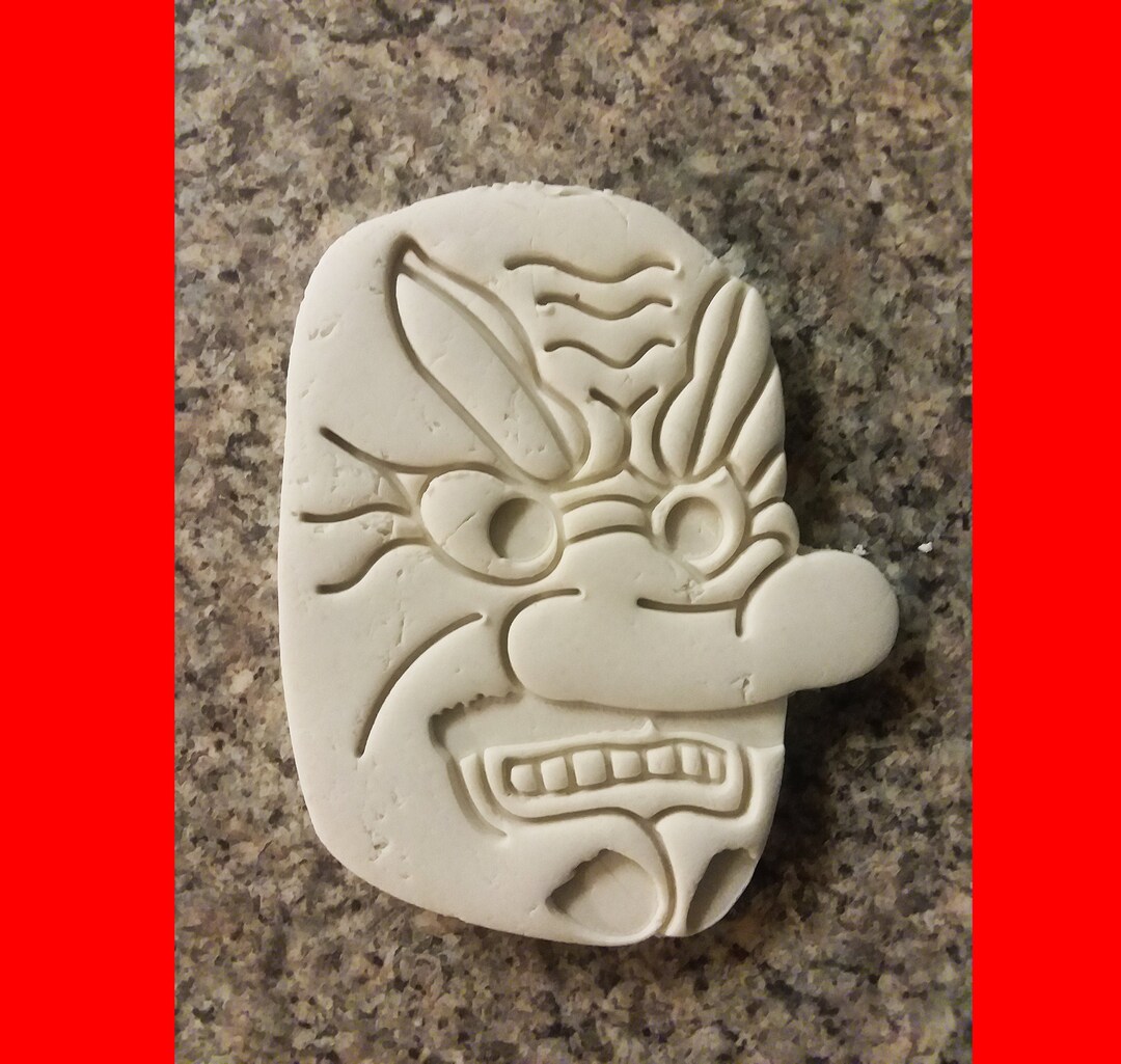 Japanese Tengu Mask Folklore 3D Printed Halloween Cookie Cutter Horror ...