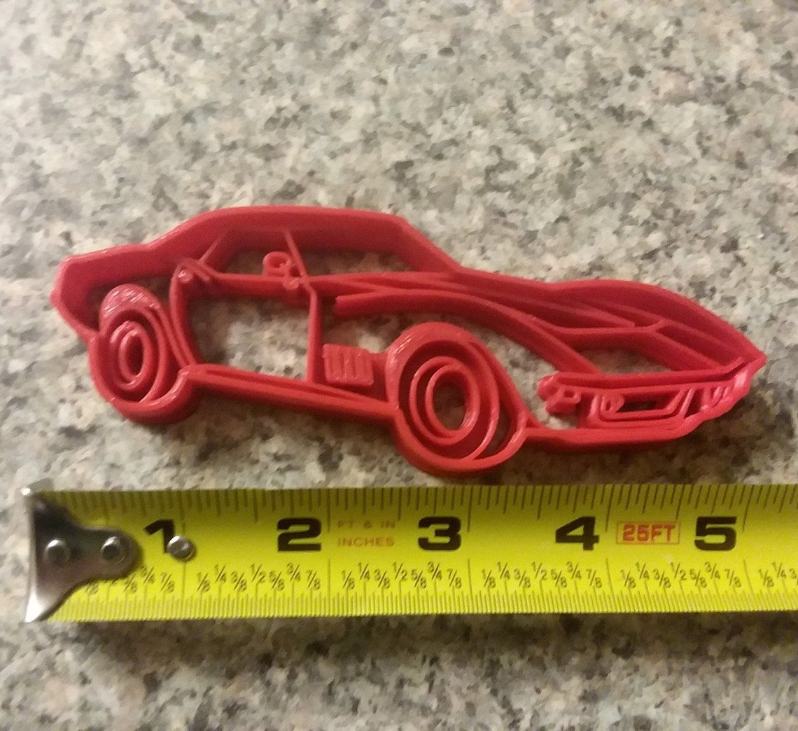 Corvette C3 Cookie Cutter 3D Printed | Etsy
