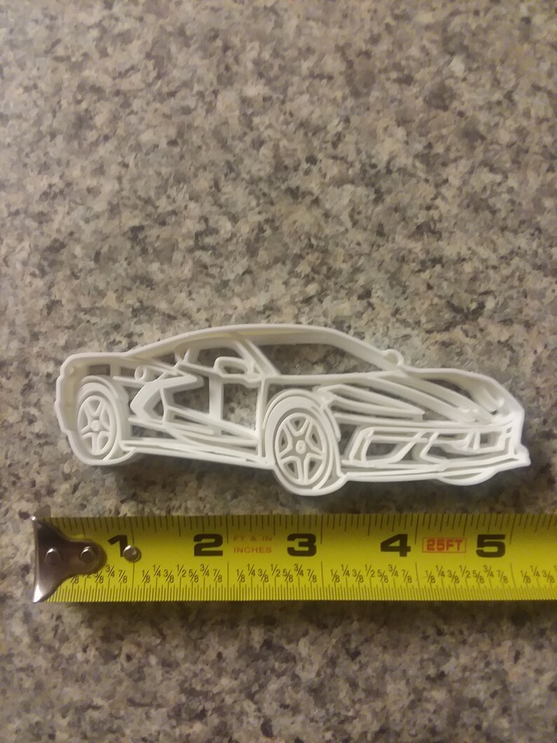 Corvette C8 Cookie Cutter 3D Printed - Etsy
