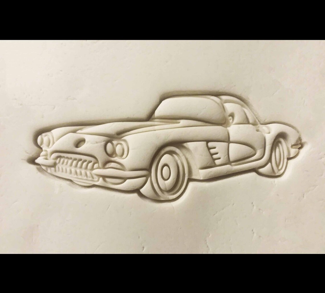 Corvette C1 Cookie Cutter 3D Printed - Etsy