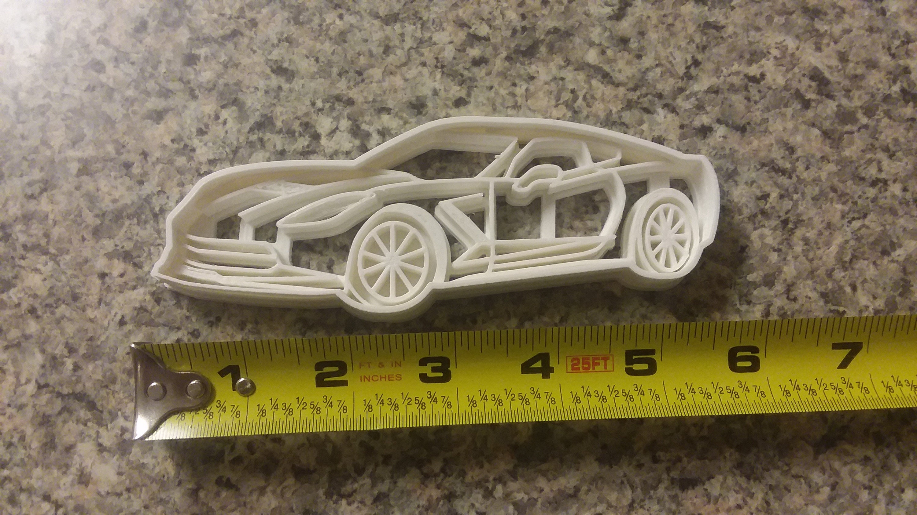 Corvette C7 Car Cookie Cutter 3D Printed - Etsy