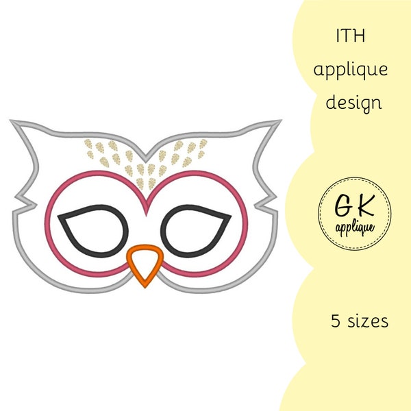 Owl Mask Pattern - Etsy
