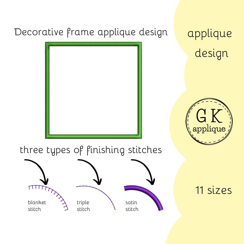 Square Embroidery Frame - Etsy