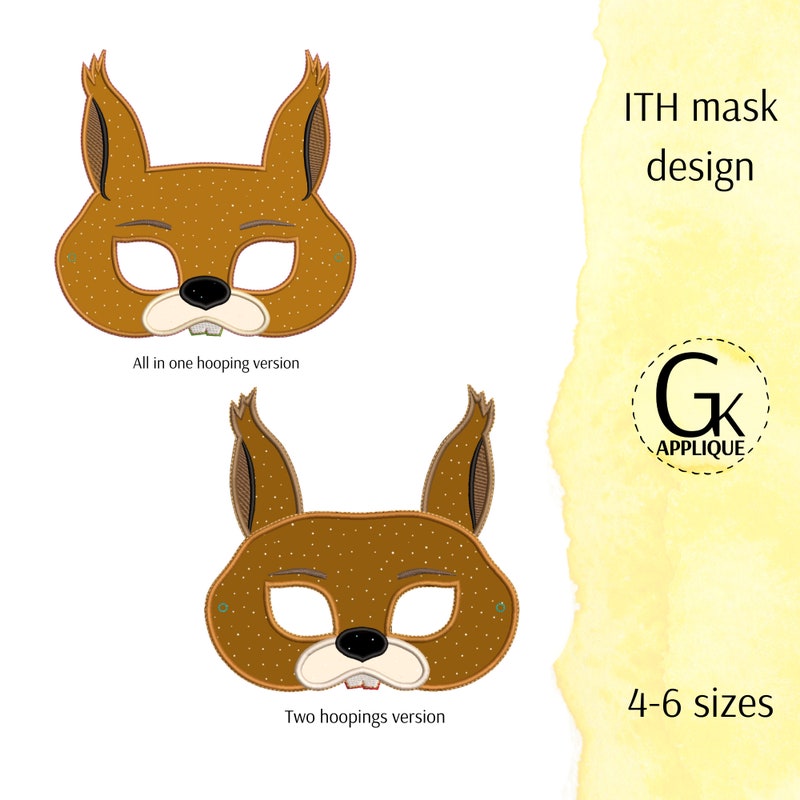 Squirrel Mask - Etsy