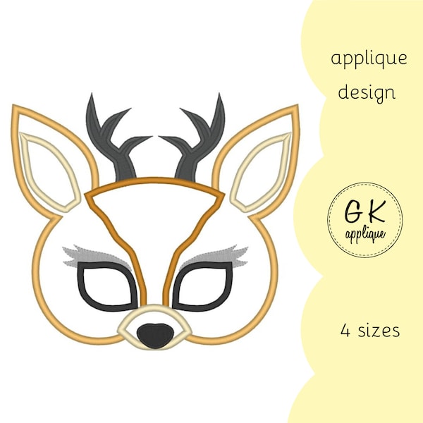 Deer Mask - Etsy