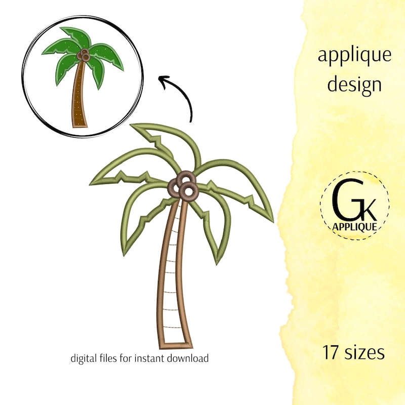 Tree Applique - Etsy