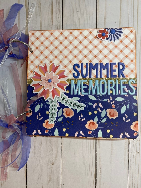 Summer Mini Album for 4x6 Photos and Smaller | Etsy