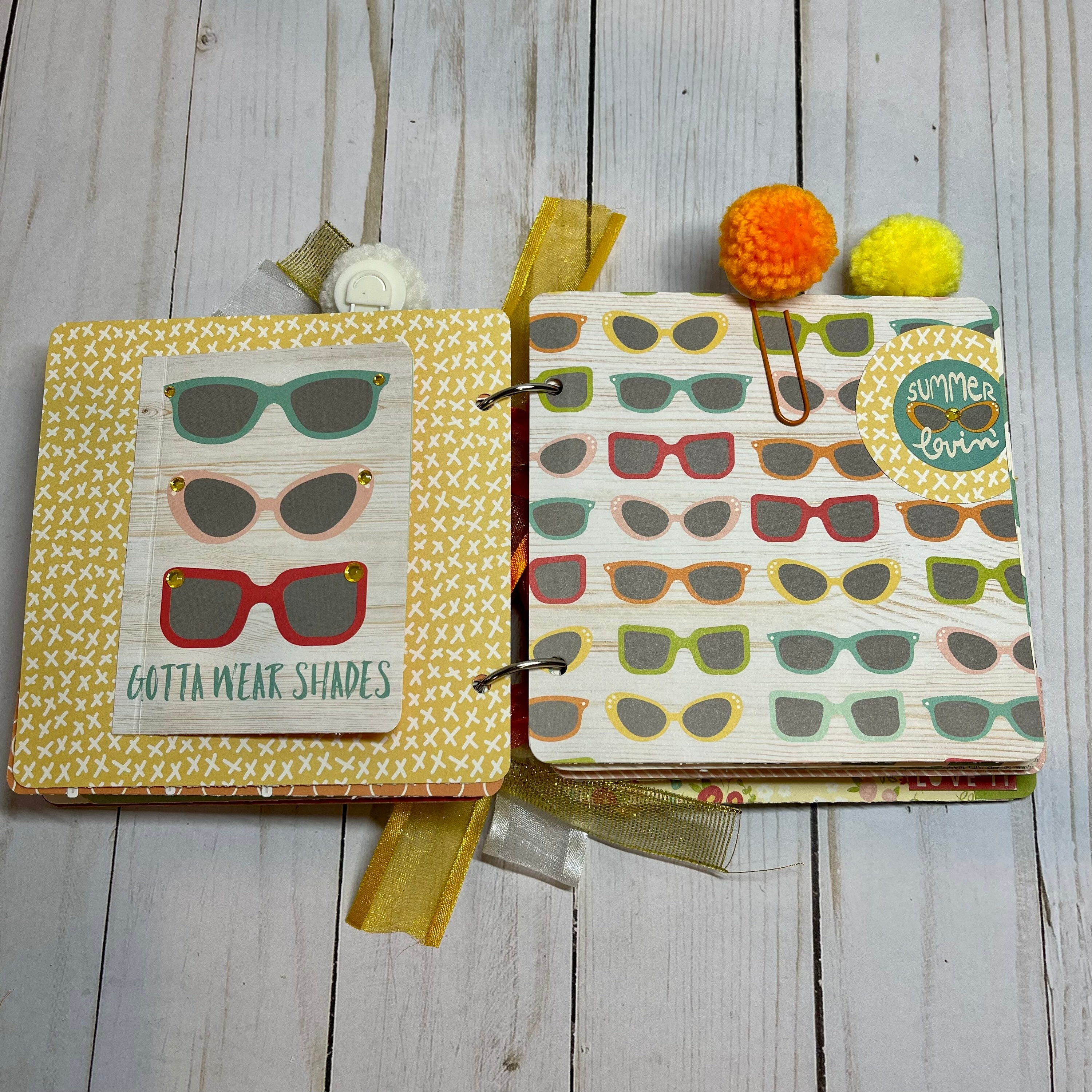 Summer Mini Album for 2x3 Photos - Etsy