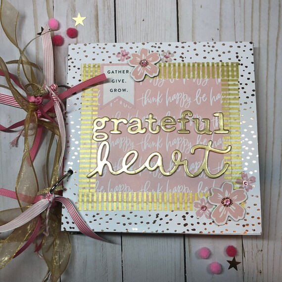 Grateful Heart Mini Album - Etsy
