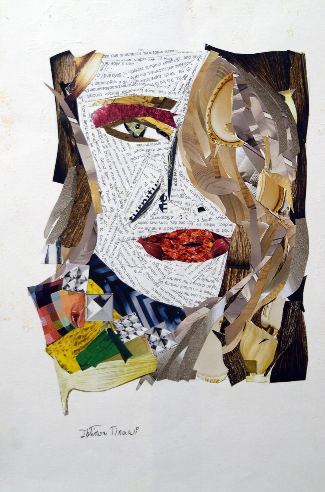 Paint , Draw , Color , Beautiful Portrait Collage - Etsy