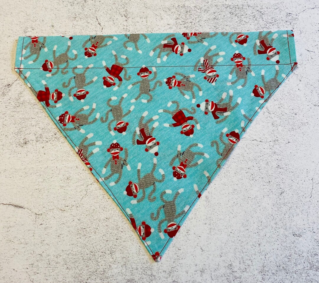 Monkey Business Cat Bandana - Etsy.de