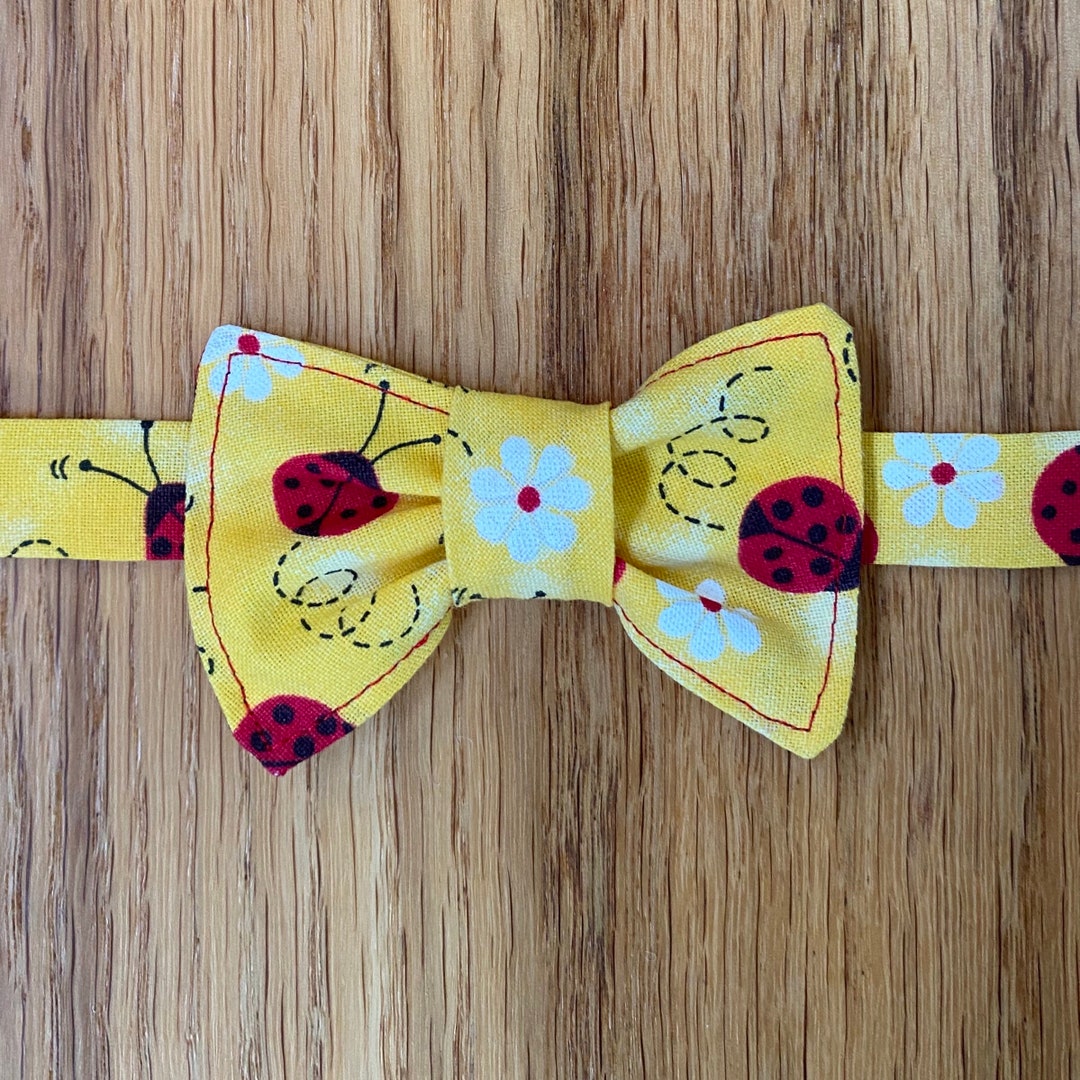 Ladybug Cat Bow Tie - Etsy