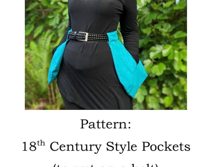 PDF Pattern 18th Century Pocket History Bounding Accessory - Sewing ...