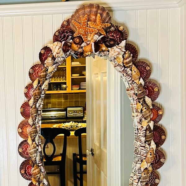 Seashell Mirror - Etsy
