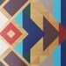 MADE TO ORDER Bespoke Hand Painted Geometric Design Wooden - Etsy