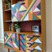 MADE TO ORDER, Bespoke Hand Painted Geometric Design, Mid Century ...