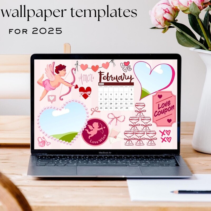 Months Desktop Wallpaper - Etsy