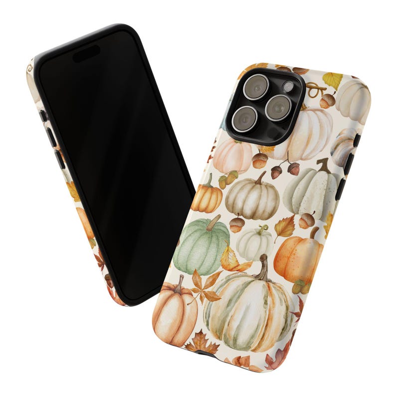 Fall Pumpkin Phone Case Fall Foliage Phone Case Pumpkins Phone Case ...