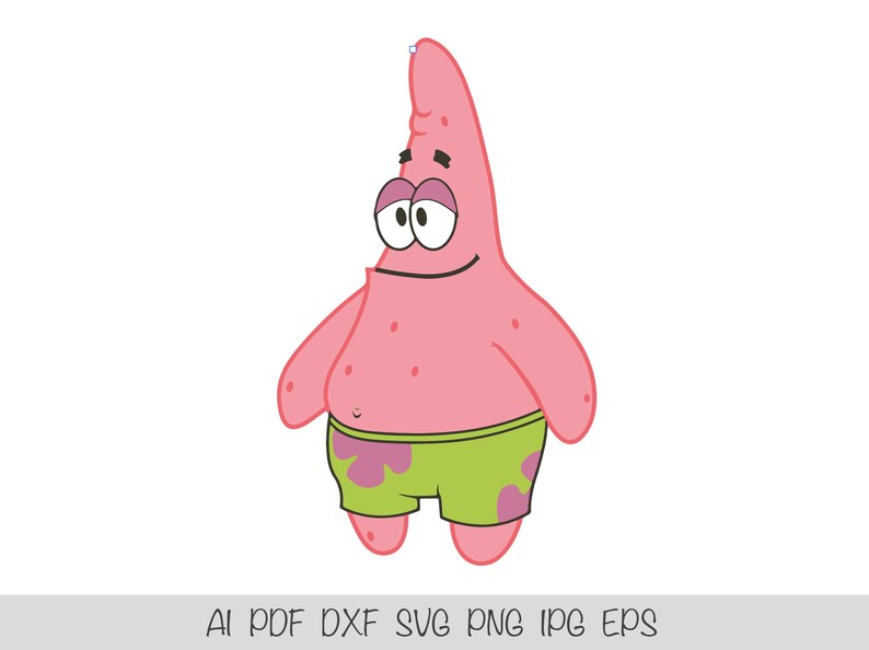 Spongebob Squarepants Patrick Gary Logo SVG Vector Digital | Etsy