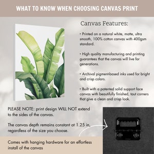 Tropical Leaf Prints, Monstera Leaf Print, 3 Piece Wall Decor ...