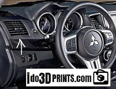 Evo X Drivers Side Hvac Gauge Pod | Etsy