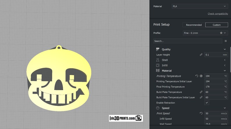 Undertale Sans Keychain | Etsy