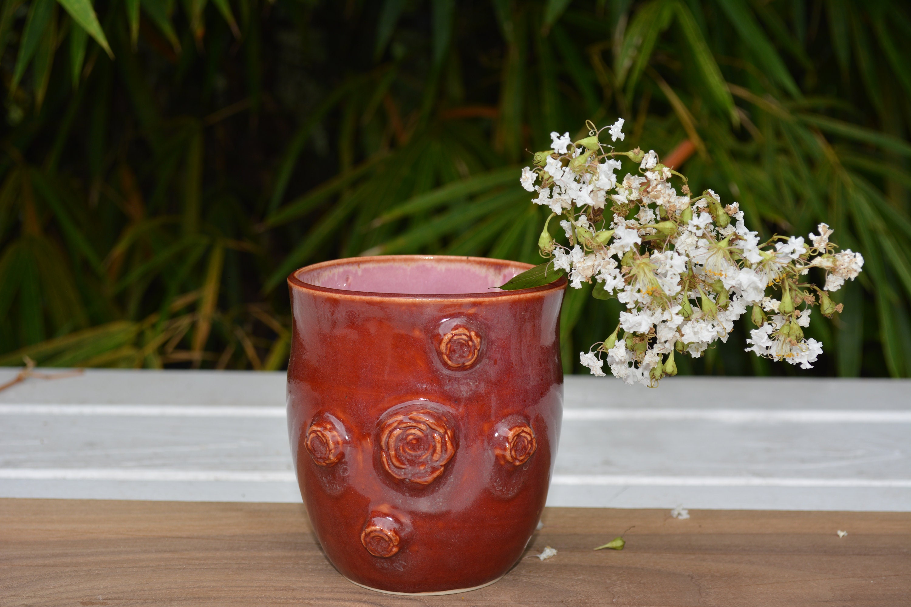 Handmade Ceramic Vase, Pottery, Flower Vase, Gifts for Home, Home Decor ...