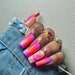 Show Stopper :nail Artist. Custom Hand-painted Press-on Gel Nails ...