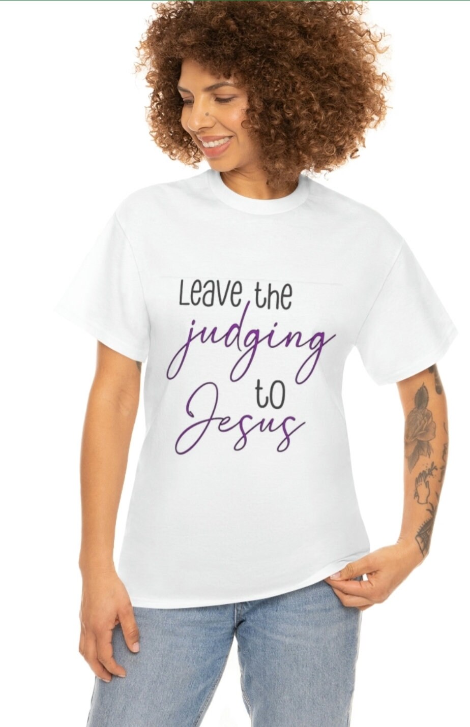 Leave the Judging to Jesus - Etsy