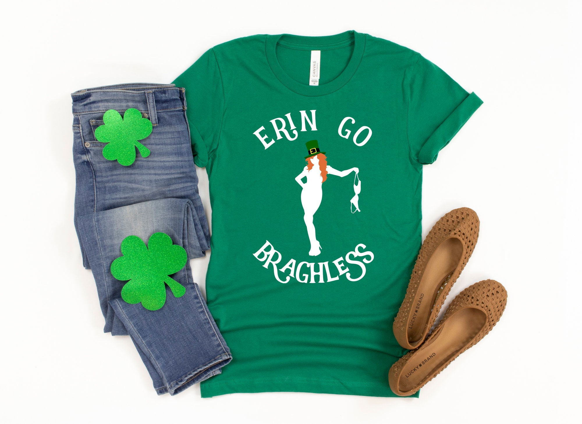 Erin Go Bragh Less Irish Shirt Funny St. Patrick's Day T-shirt St ...