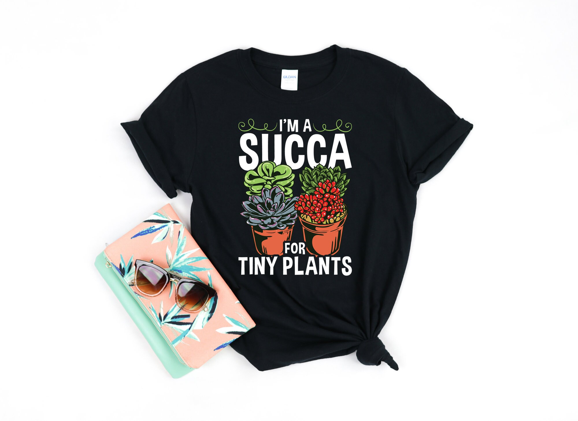 I'm A Succa for Tiny Plants Shirt Tank Top Sweatshirt - Etsy