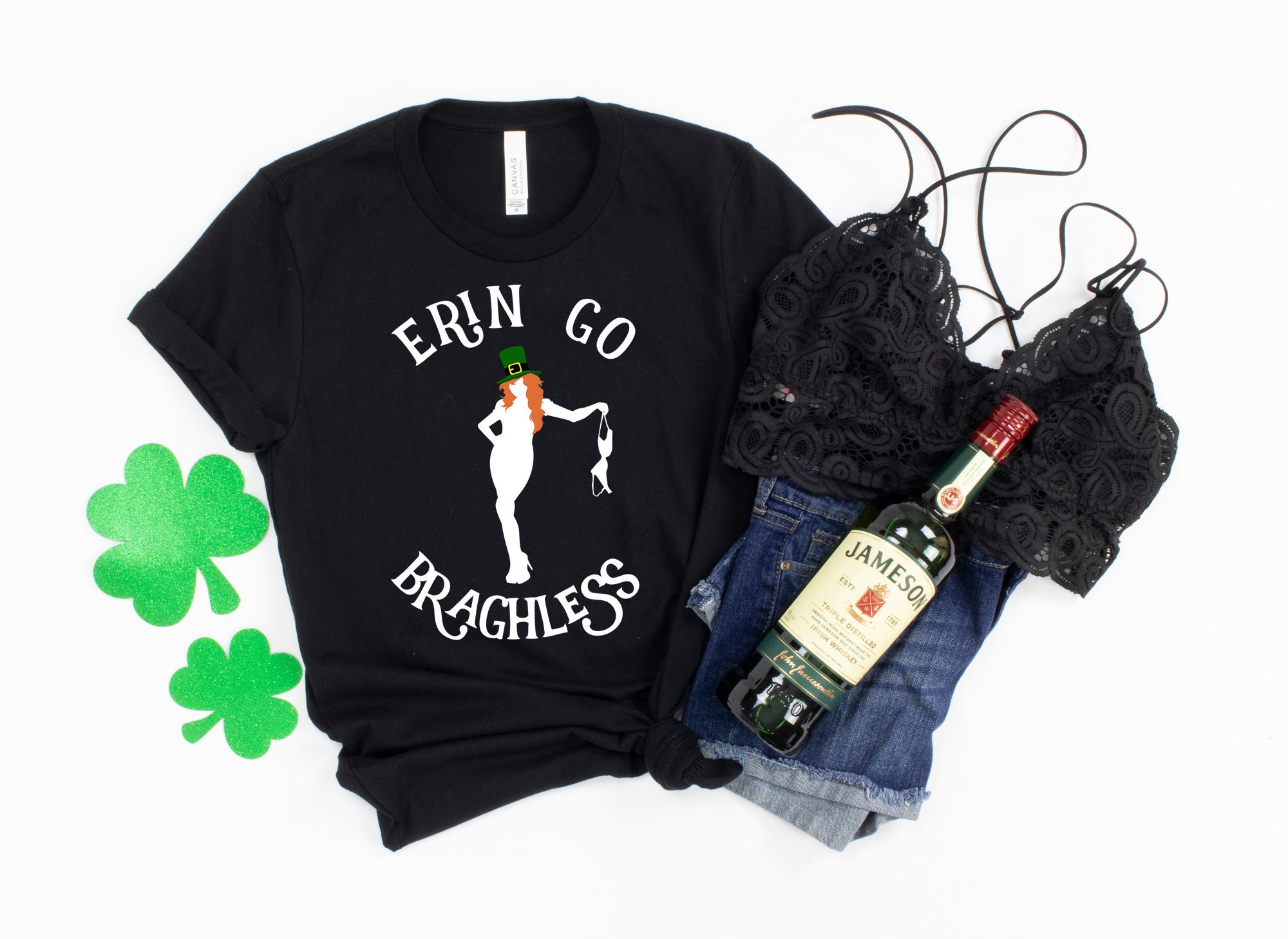 Erin Go Bragh Less Irish Shirt Funny St. Patrick's Day T-shirt St ...