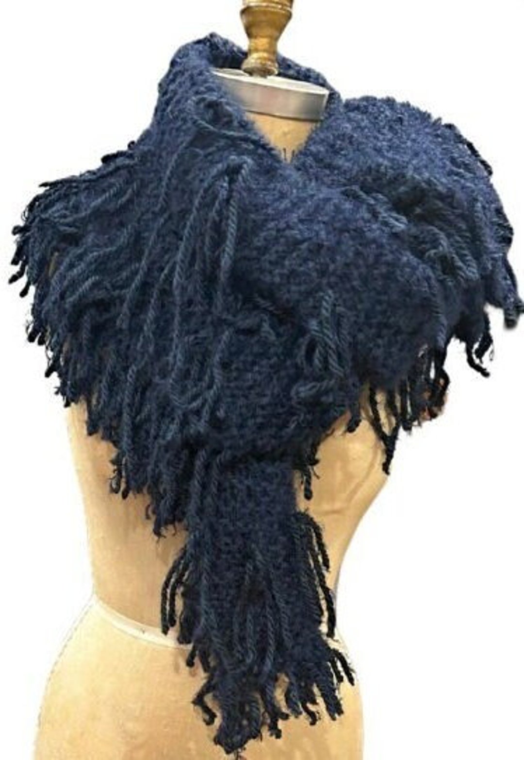 Oversized Large Blue Scarf-made to Order-choose Your Favorite Color by ...