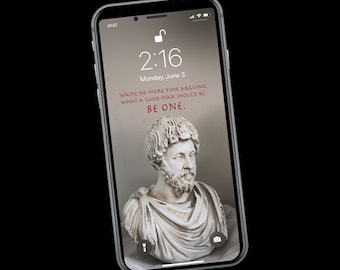 Marcus Aurelius Wallpaper Set, Stoic Philosophers, Stoic Quotes Phone ...