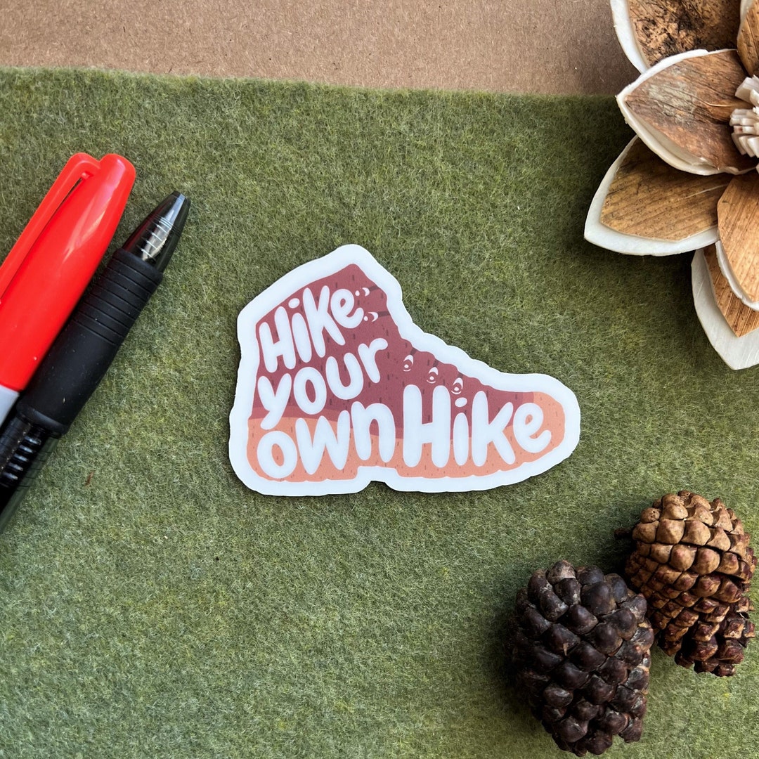 Hiking Stickers, Camping Sticker, Water Bottle Nature Stickers ...