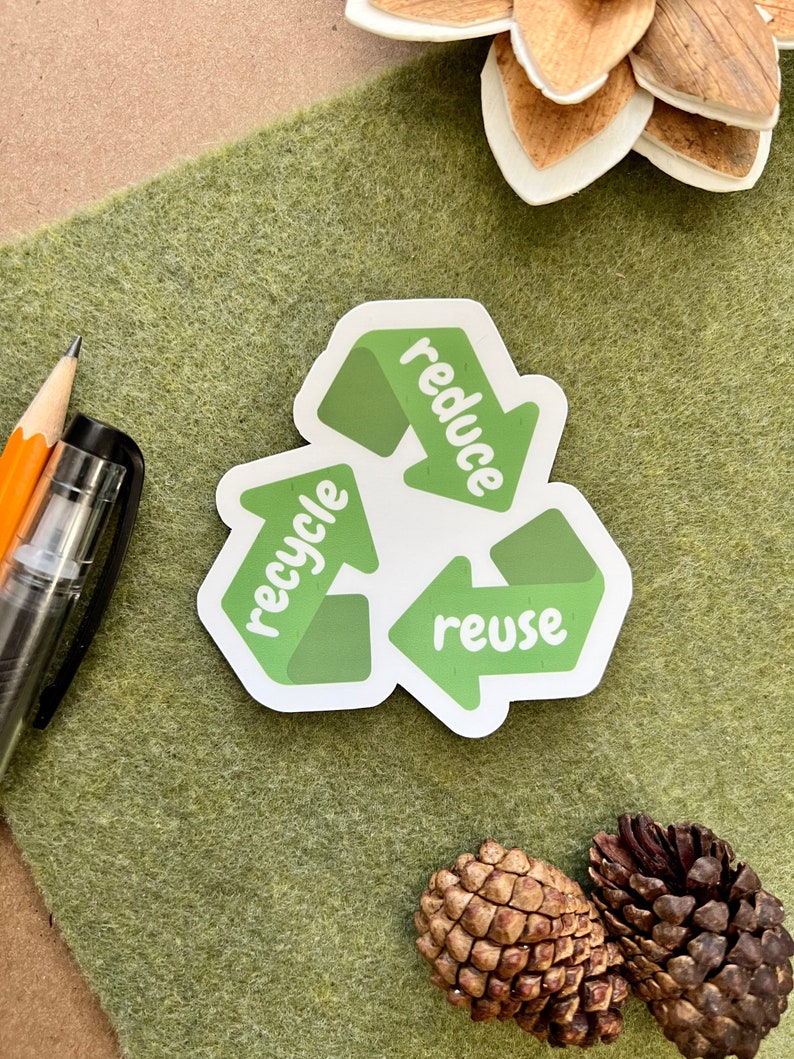 Recycle Sticker Waterbottle Sticker Laptop Sticker Vinyl - Etsy
