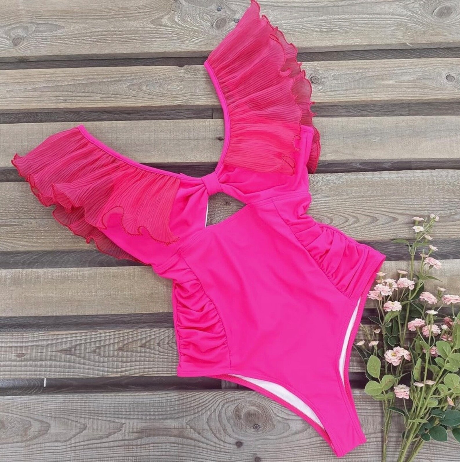 Sporlike Women’s Ruffle Sleeve Swimsuit - Etsy