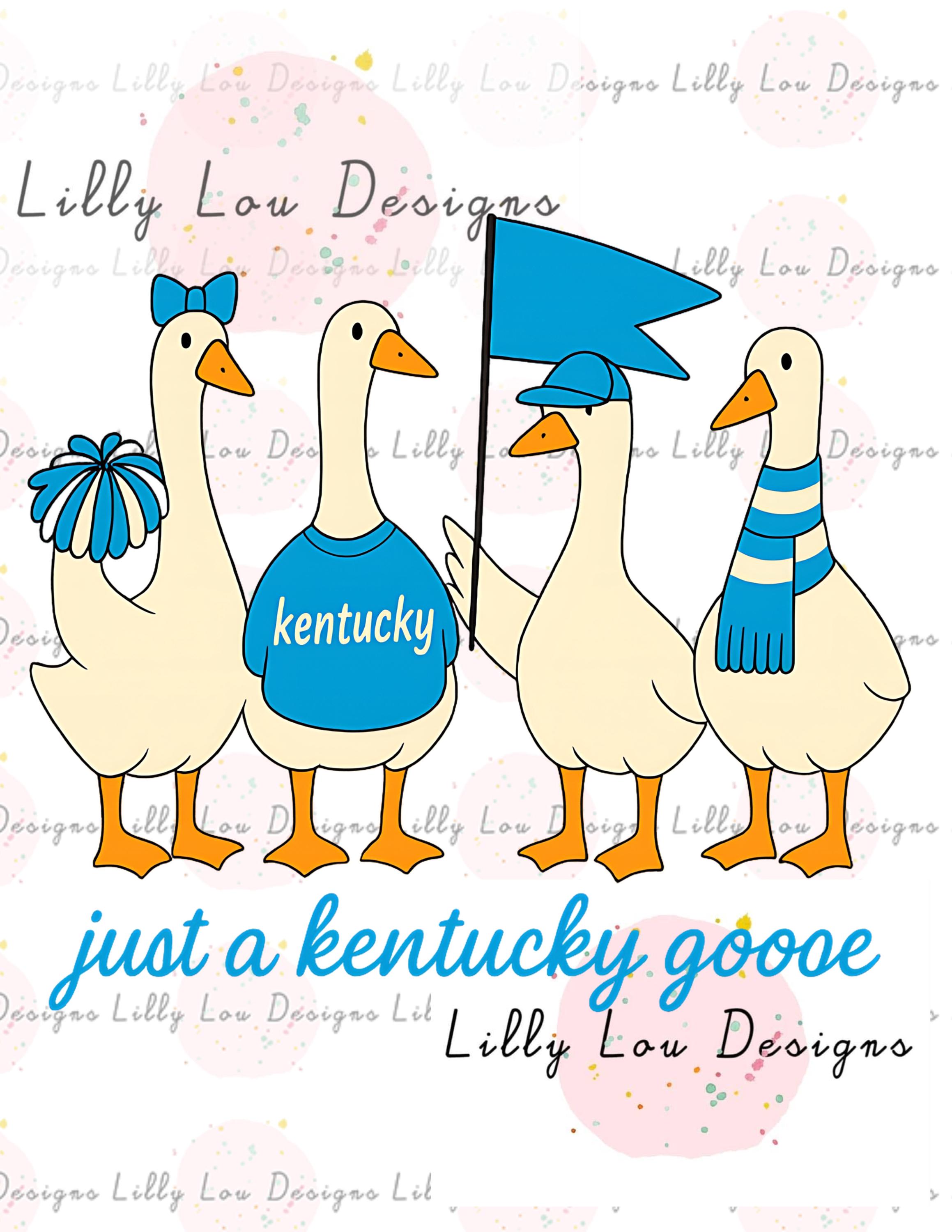 Kentucky Goose PNG Digital File - Etsy