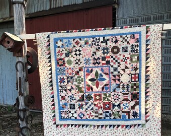 Civil War Reproduction Quilt | Etsy