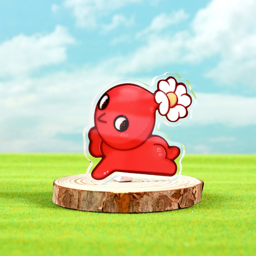 Red Pikmin Acrylic Pin, Yellow Pikmin Acrylic Pin, Blue Pikmin Acrylic ...