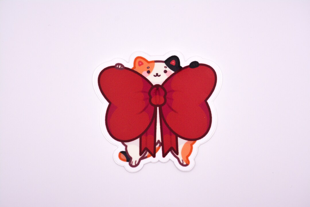 Calico Cat Stickers, Waterproof Stickers, Cat Gifts, Cat Sticker Cute ...